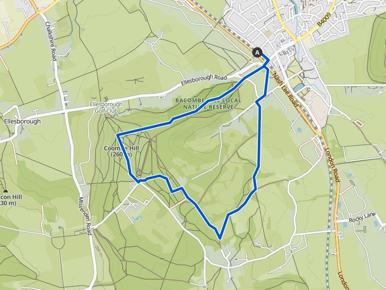 Coombe Hill and Bacombe Hill loop — Chiltern Hills AONB | hike | Komoot